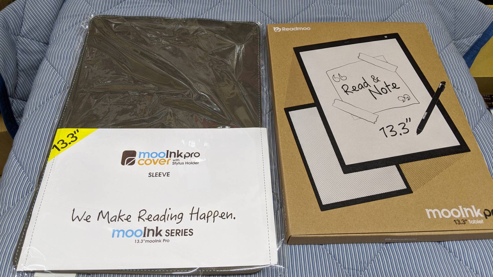 Readmoo 13.3吋 mooInk Pro電子書閱讀器 & 新款保護套入手！ - 栞的心靈角落